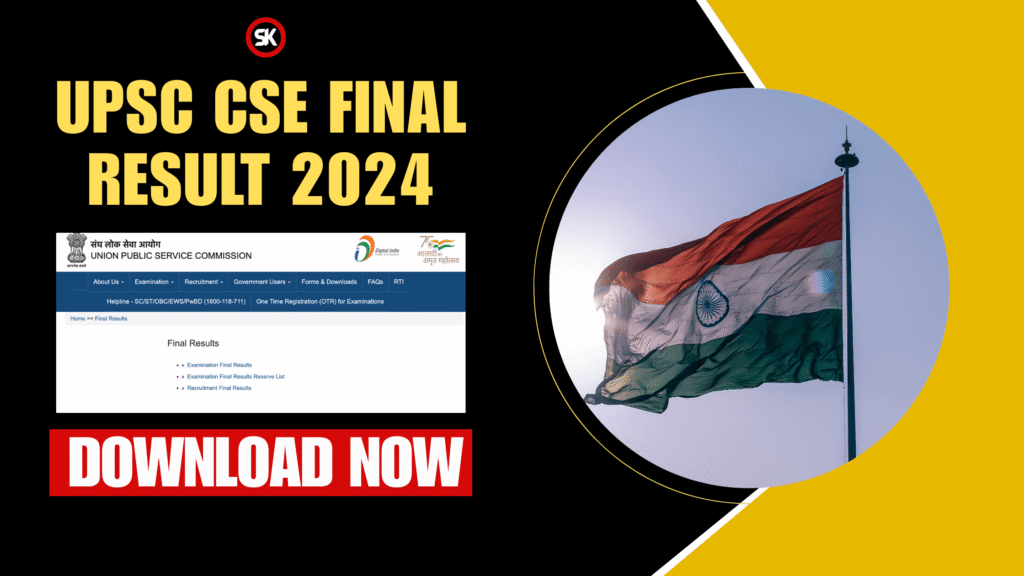 UPSC CSE Final Result 2024 Out: Download Merit List PDF, Check Toppers ...